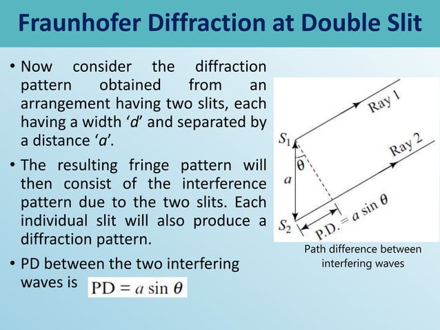 Diffraction of Light waves | PPTX