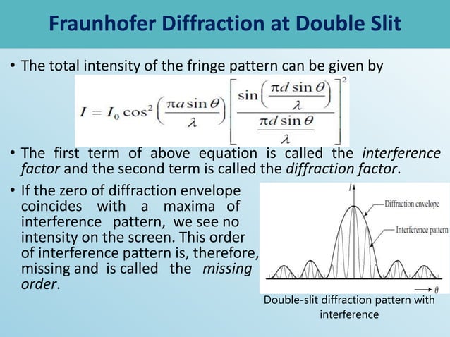 Diffraction of Light waves | PPTX