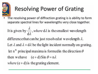 Fraunhofer's Diffraction at a N slit (Grafting).pptx