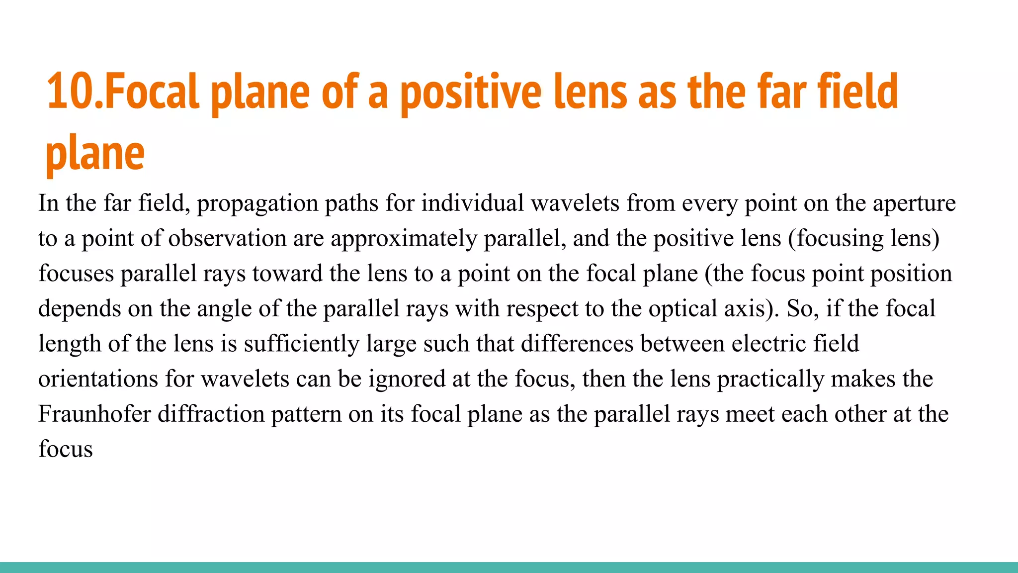 Diffraction-Fraunhofer Diffraction | PPTX
