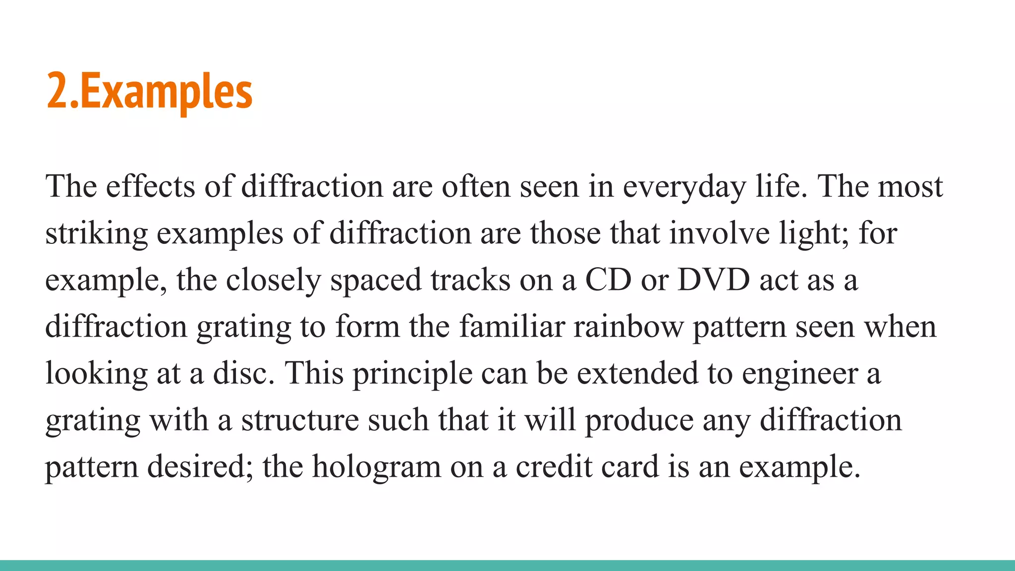 Diffraction Fraunhofer Diffraction Pptx