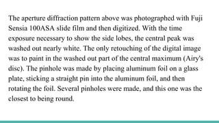 Diffraction-Fraunhofer Diffraction | PPTX