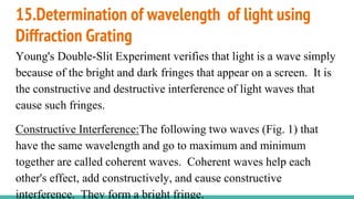 Diffraction-Fraunhofer Diffraction | PPTX