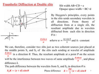 Diffraction II_Fraunhofer Diffraction from slits and gratings.pdf