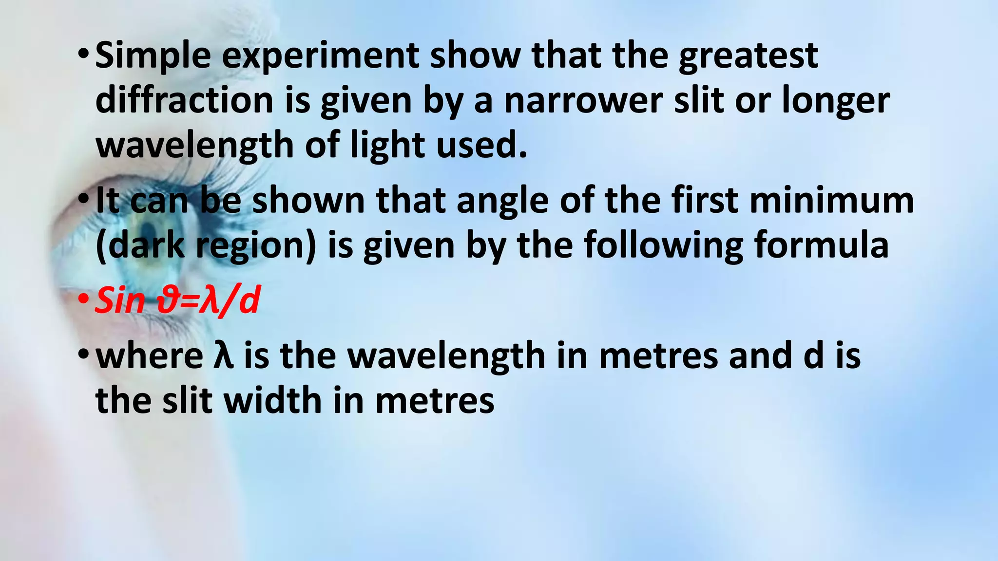Diffraction in glaucomatic eye | PDF
