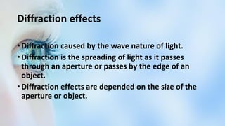 Diffraction in glaucomatic eye | PPT