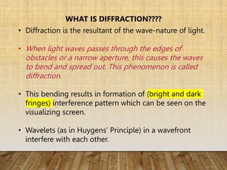 Diffraction New (1).pptxcddvdvdvdvdvdvcvdvd | PPT