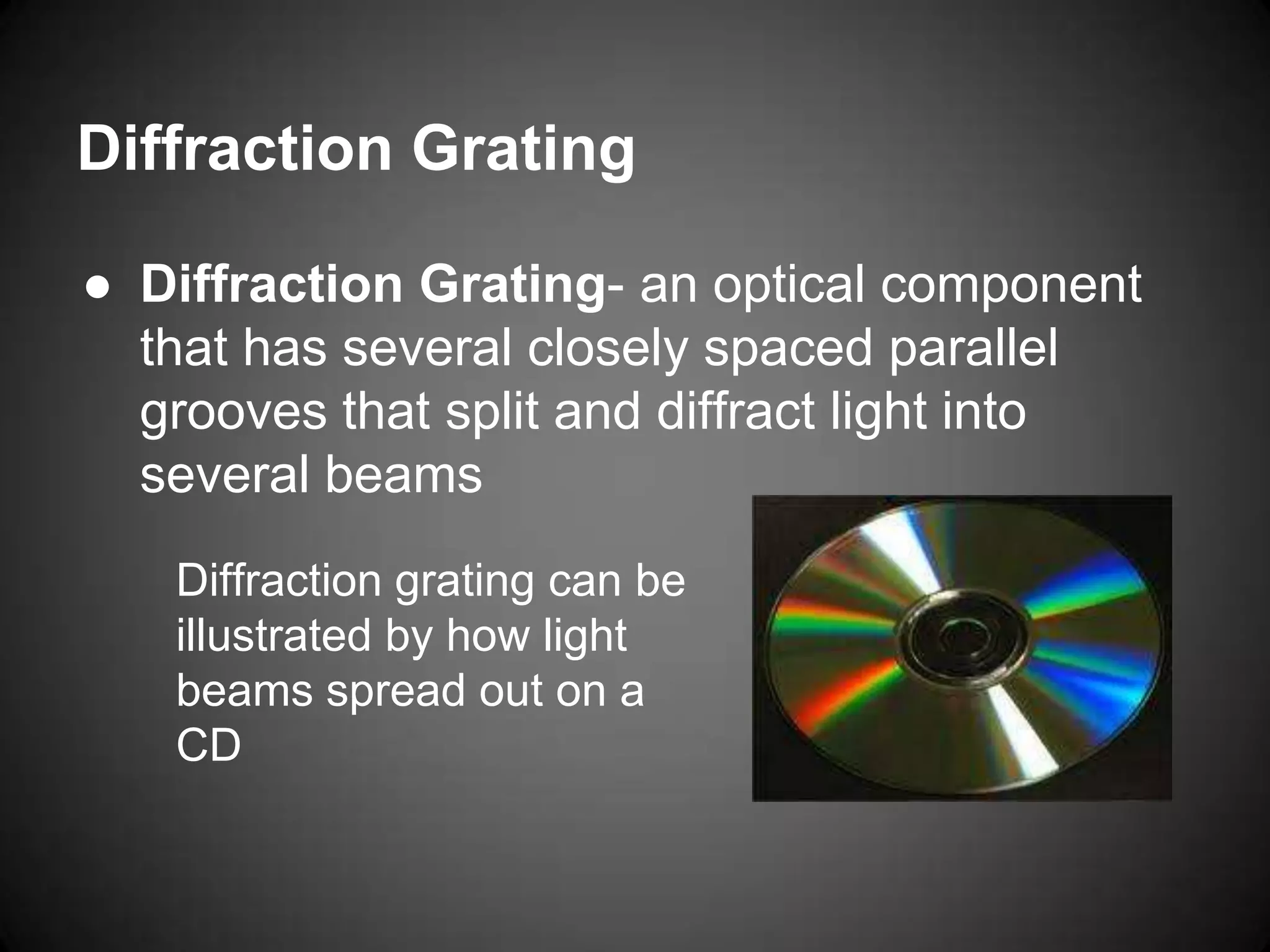 Diffraction of light | PPTX
