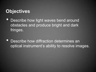 Diffraction of light | PPTX