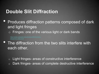Diffraction of light | PPTX