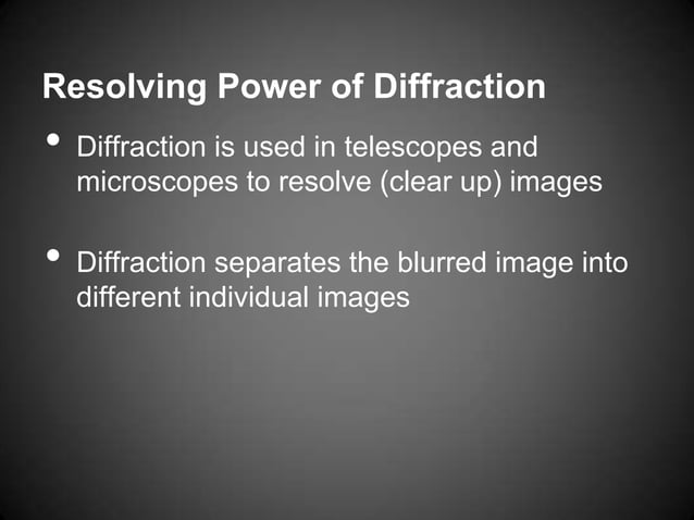 Diffraction of light | PPTX