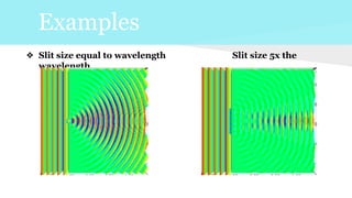 Diffraction of light | PPTX