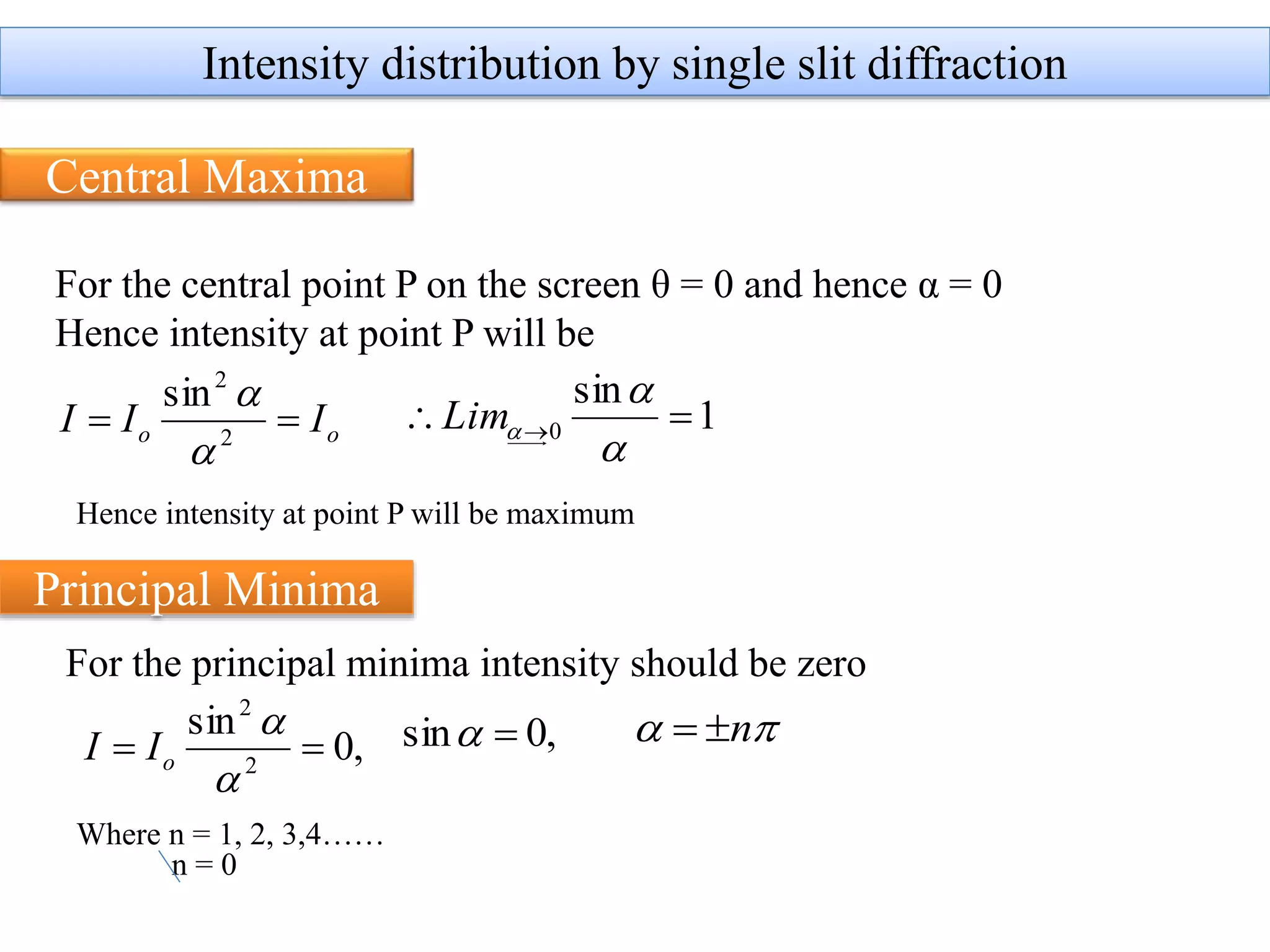 Diffraction of light | PPTX