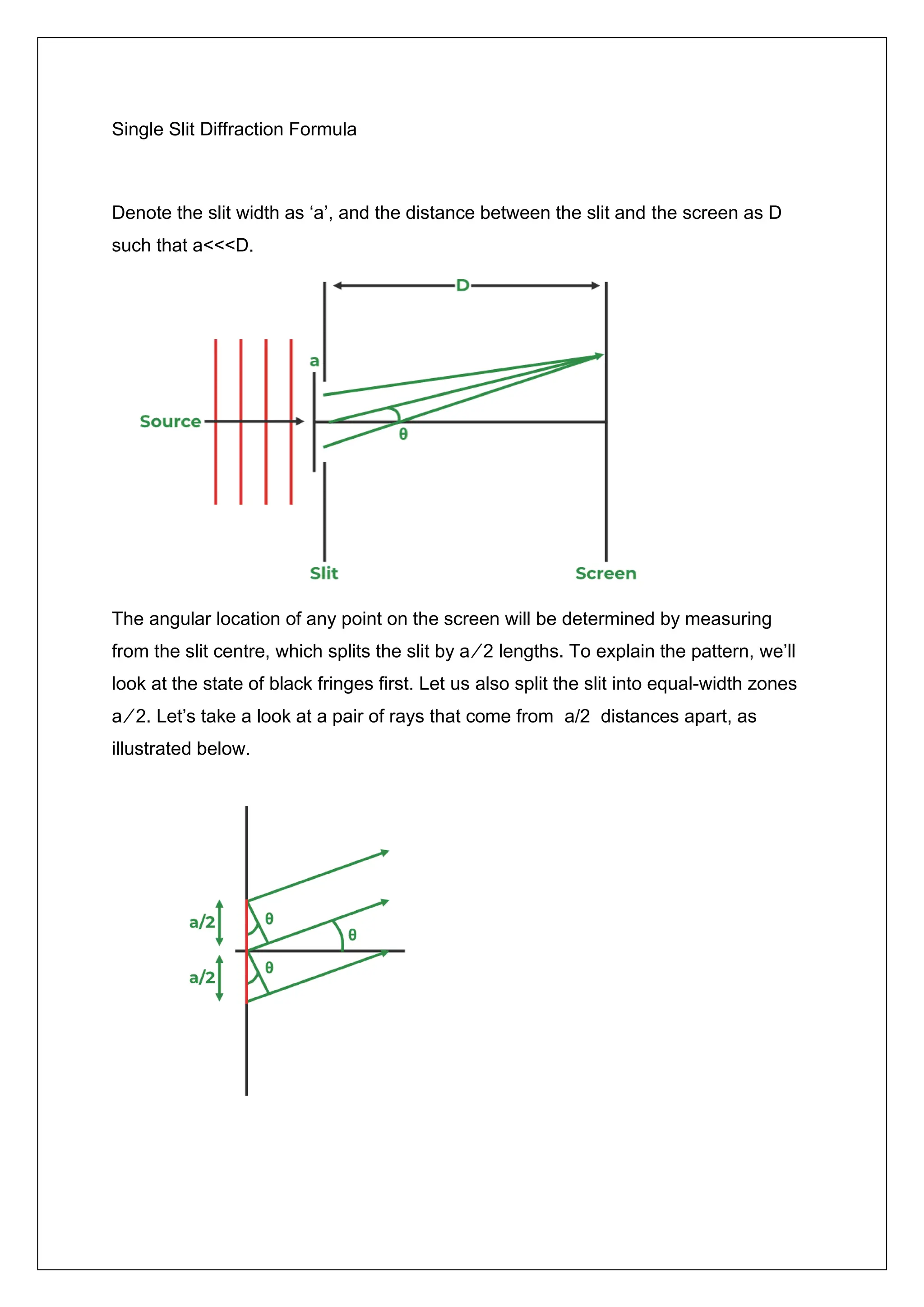 DIFFRACTION OF LIGHT.pdf cbse investigatory | PDF