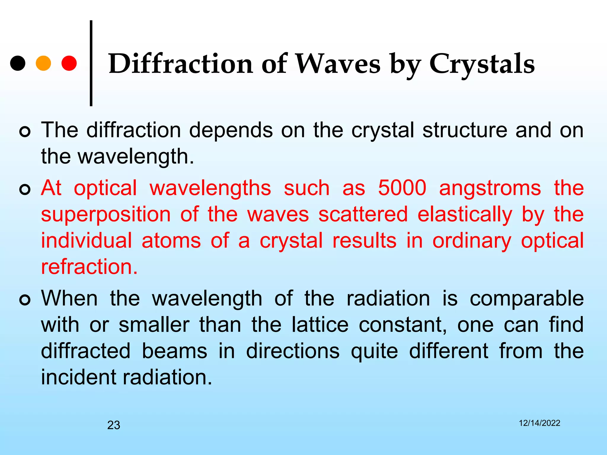Diffraction of X-rays-electrons and neutrons.ppt