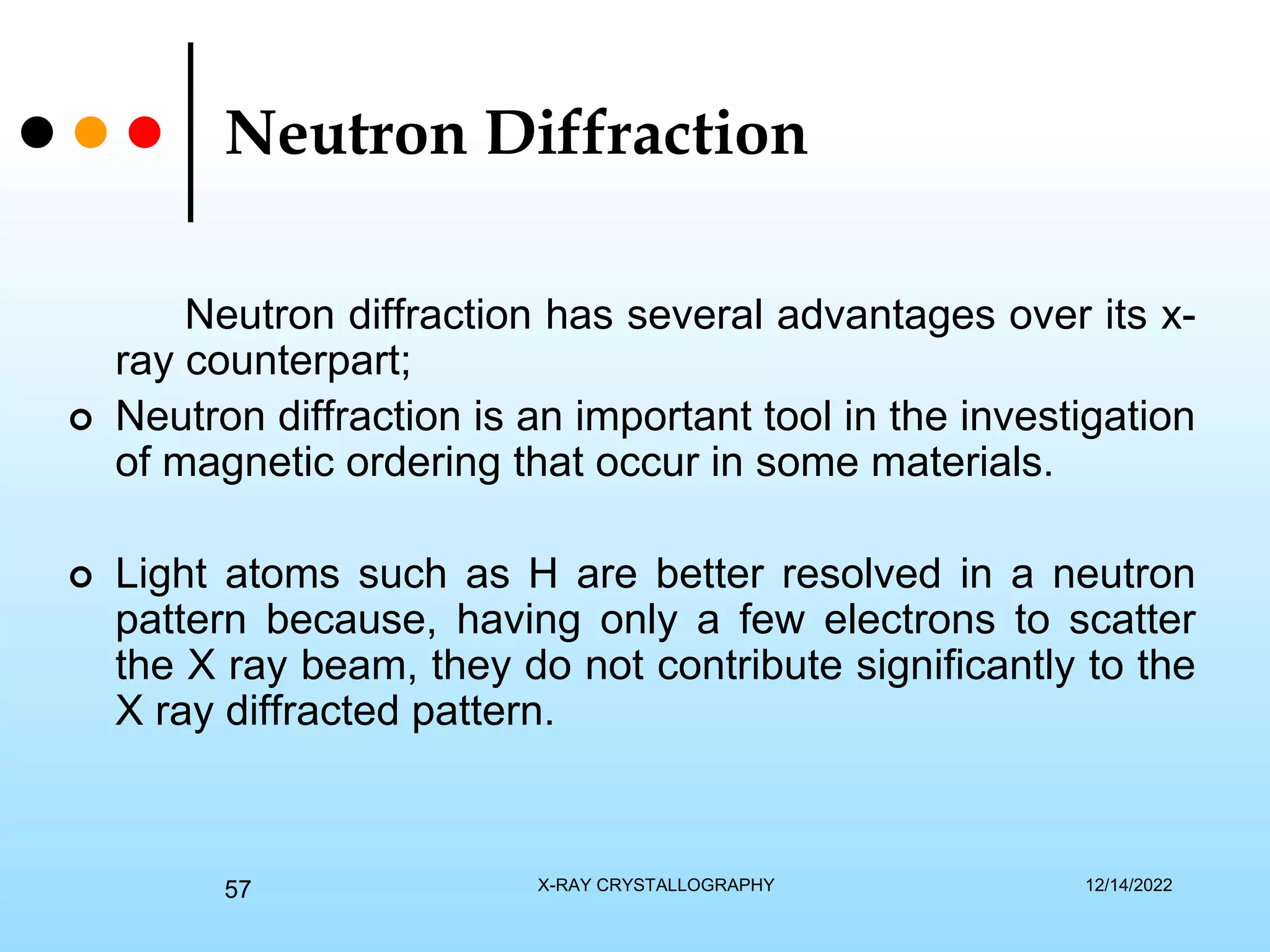 Diffraction of X-rays-electrons and neutrons.ppt