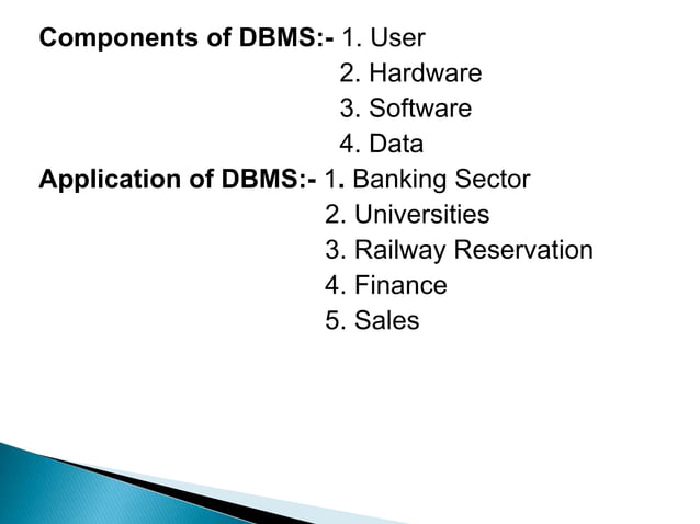 Diffrence between dbms and rdbms | PPT