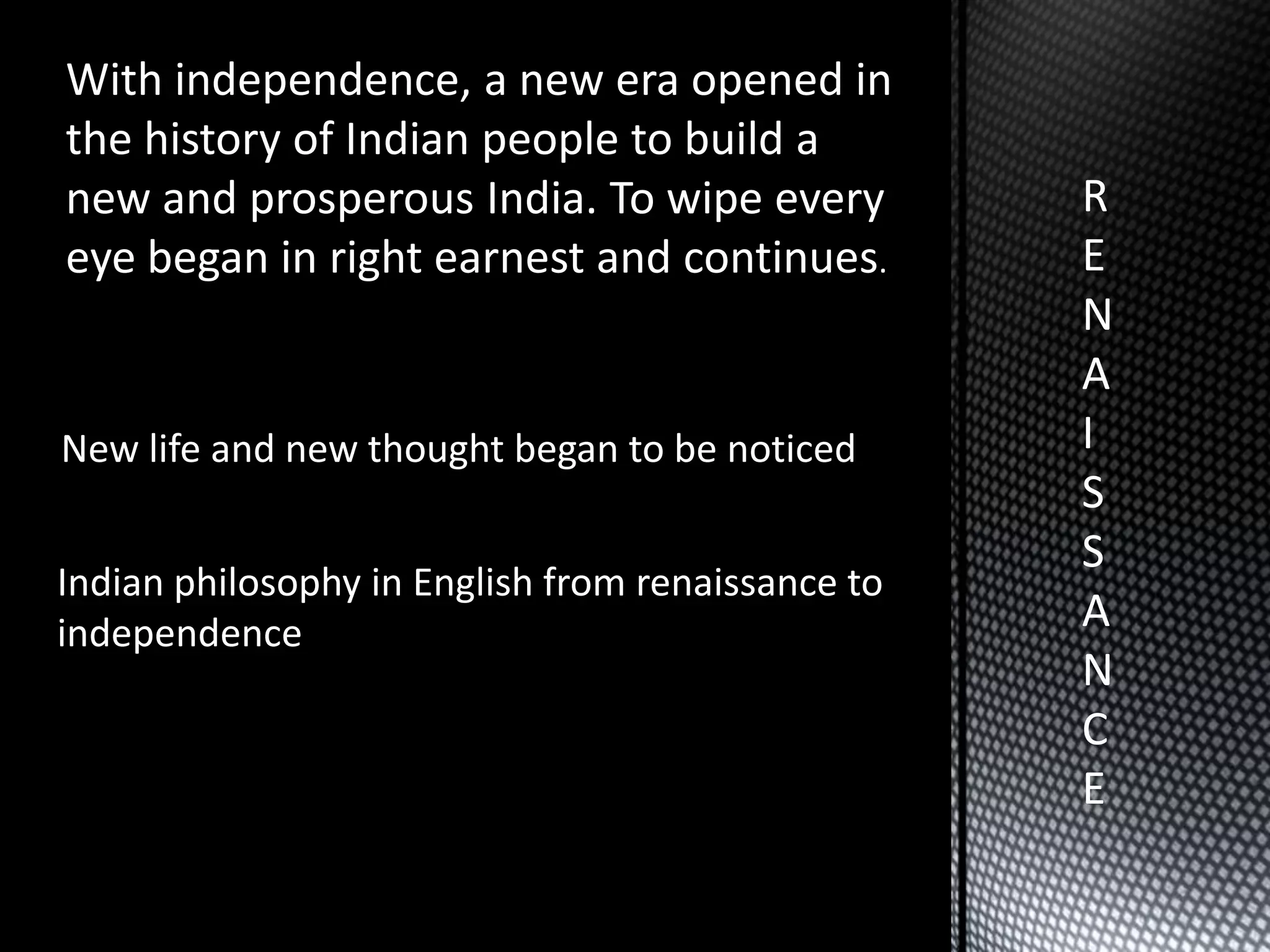 Diffrences Between English and Indian Renaissance | PPT