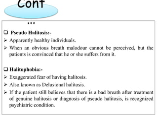 Diffrential diagnosis of common teeth complaints | PPTX