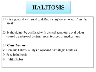 Diffrential diagnosis of common teeth complaints | PPTX