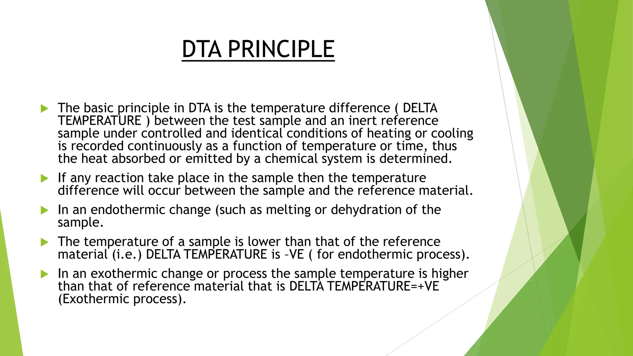 DIFFRENTIAL THERMAL ANALYSIS POWERPOINT PRESENTATION | PPTX