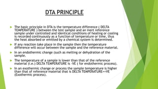 DIFFRENTIAL THERMAL ANALYSIS POWERPOINT PRESENTATION | PPTX