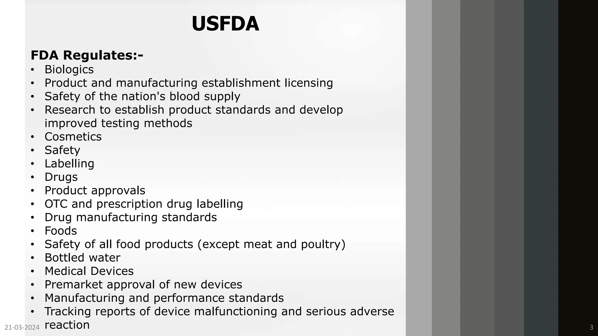Different drug regularity bodies in different countries. | PPTX