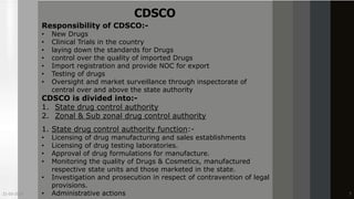 Different drug regularity bodies in different countries. | PPTX