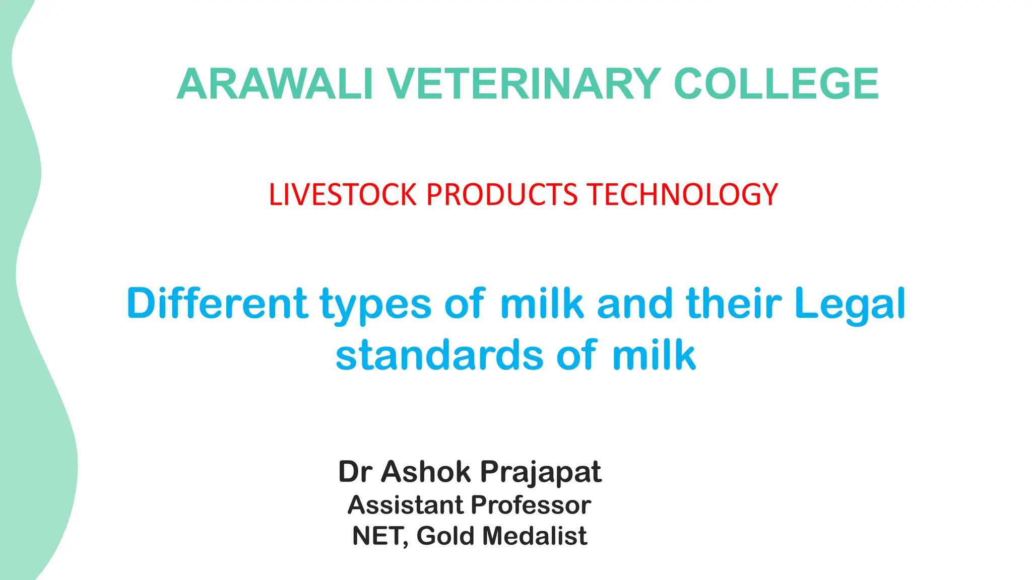 Diffrent Types of milks availble in the market | PDF