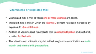 Diffrent Types of milks availble in the market | PDF
