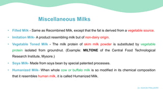 Diffrent Types of milks availble in the market | PDF