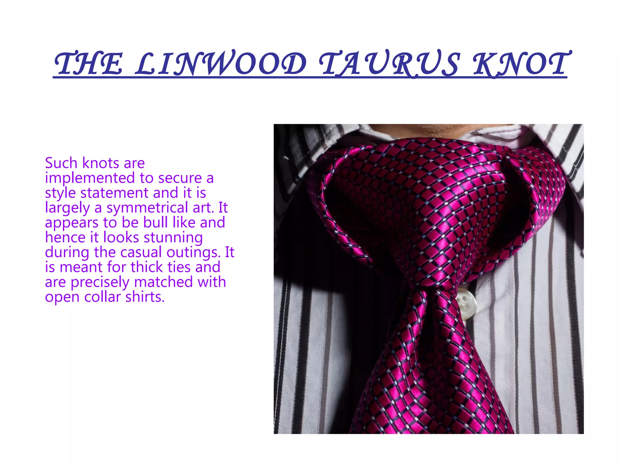 Different Types of Knots | PDF | Women\'s Outerwear | Women\'s Clothing