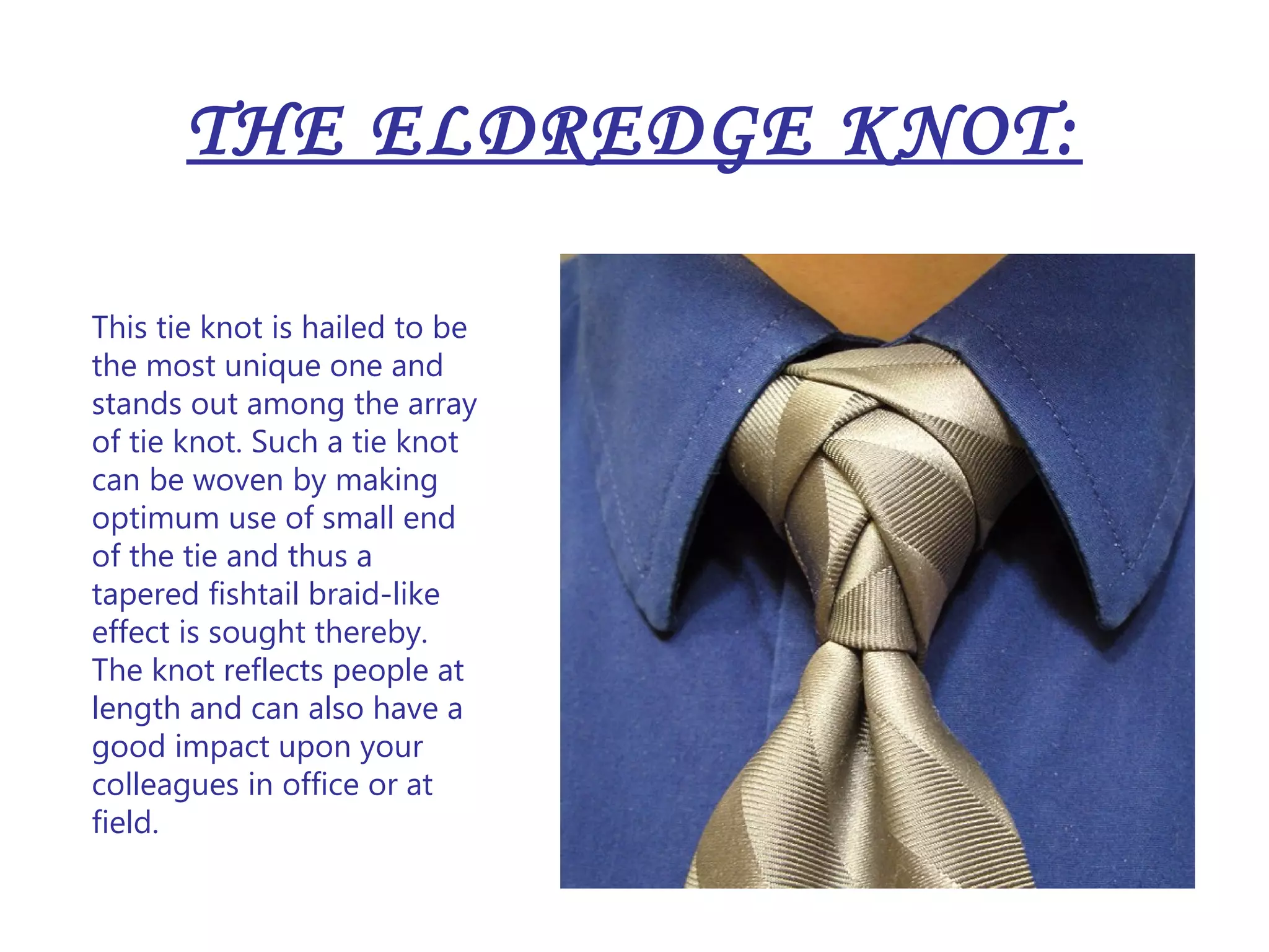 Different Types of Knots | PDF | Women\'s Outerwear | Women\'s Clothing