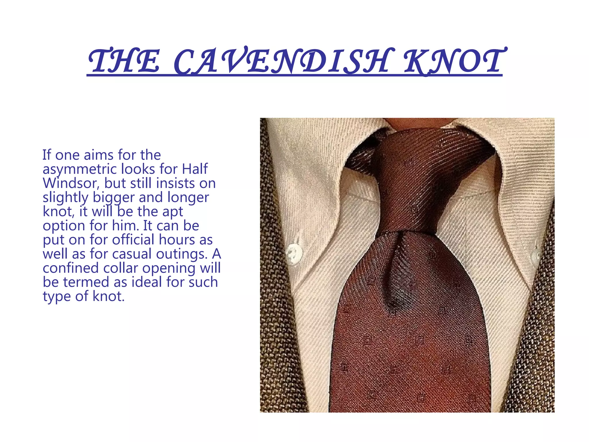 Different Types of Knots | PDF | Women\'s Outerwear | Women\'s Clothing