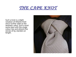 Different Types of Knots | PDF | Women\'s Outerwear | Women\'s Clothing
