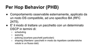 Il modello Differentiated Service (DiffServ) per il QoS | PDF | Computer Networking | Computing