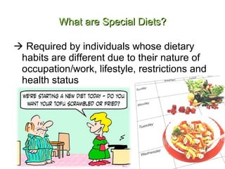 Diff types of nutritional needs | PPT