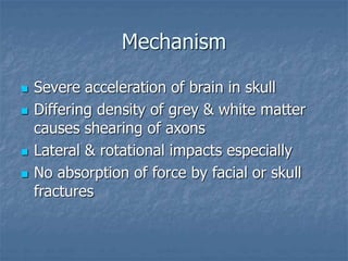 Diffuse axonal injury | PPT