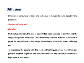 Diffused centres of origin | PPTX