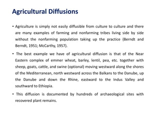 Diffused centres of origin | PPTX