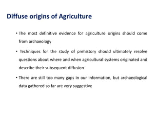 Diffused centres of origin | PPTX