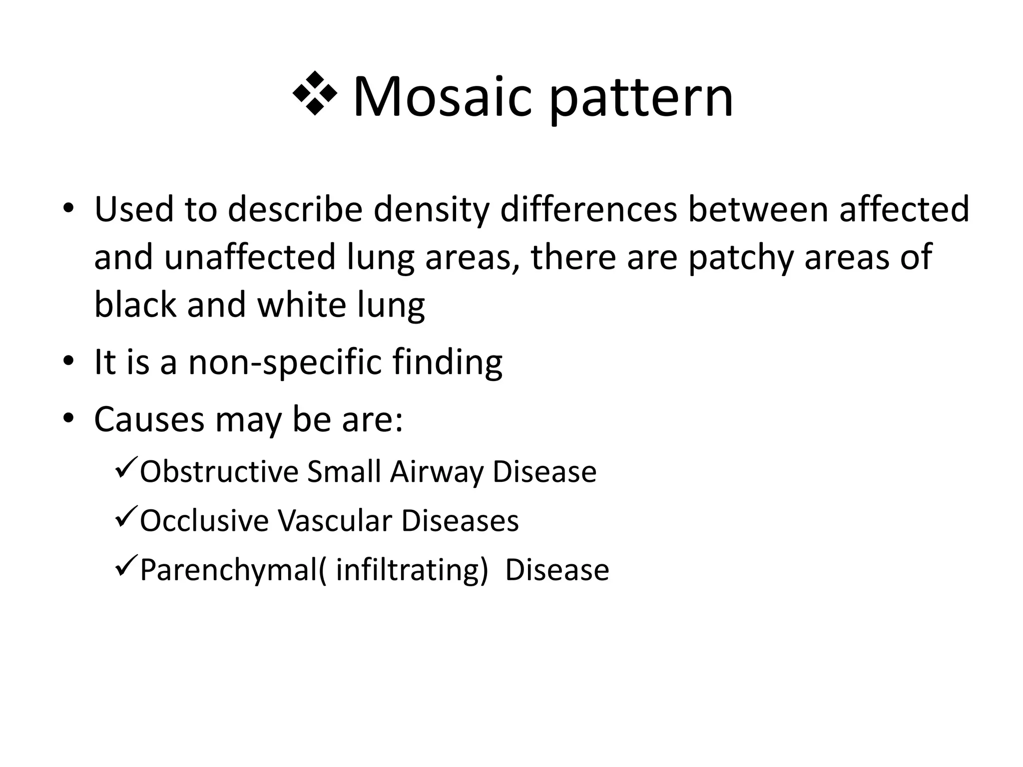 Interstitial lung disease Radiology | PPTX