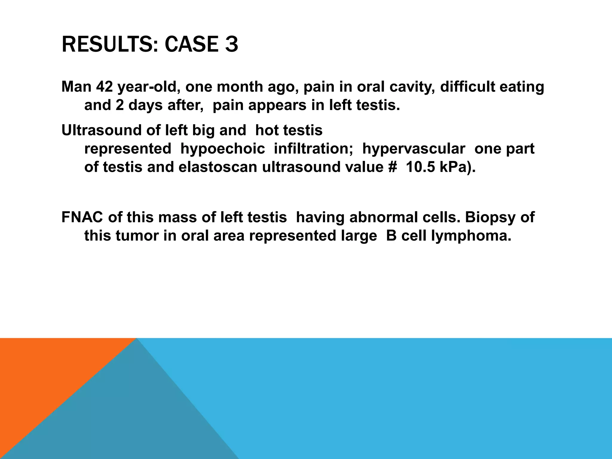 Diffuse Large B Cell Lymphoma and Appearences in Oral Cavity, Maxillary ...