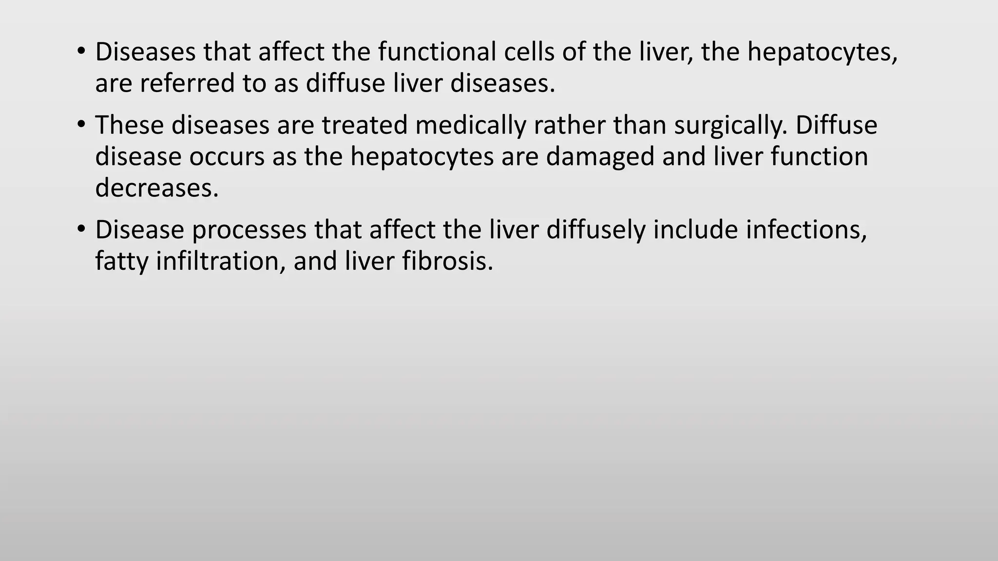 DIFFUSE LIVER DISEASES AND THEIR APPEARANCE IN ULTRASOUND | PPTX