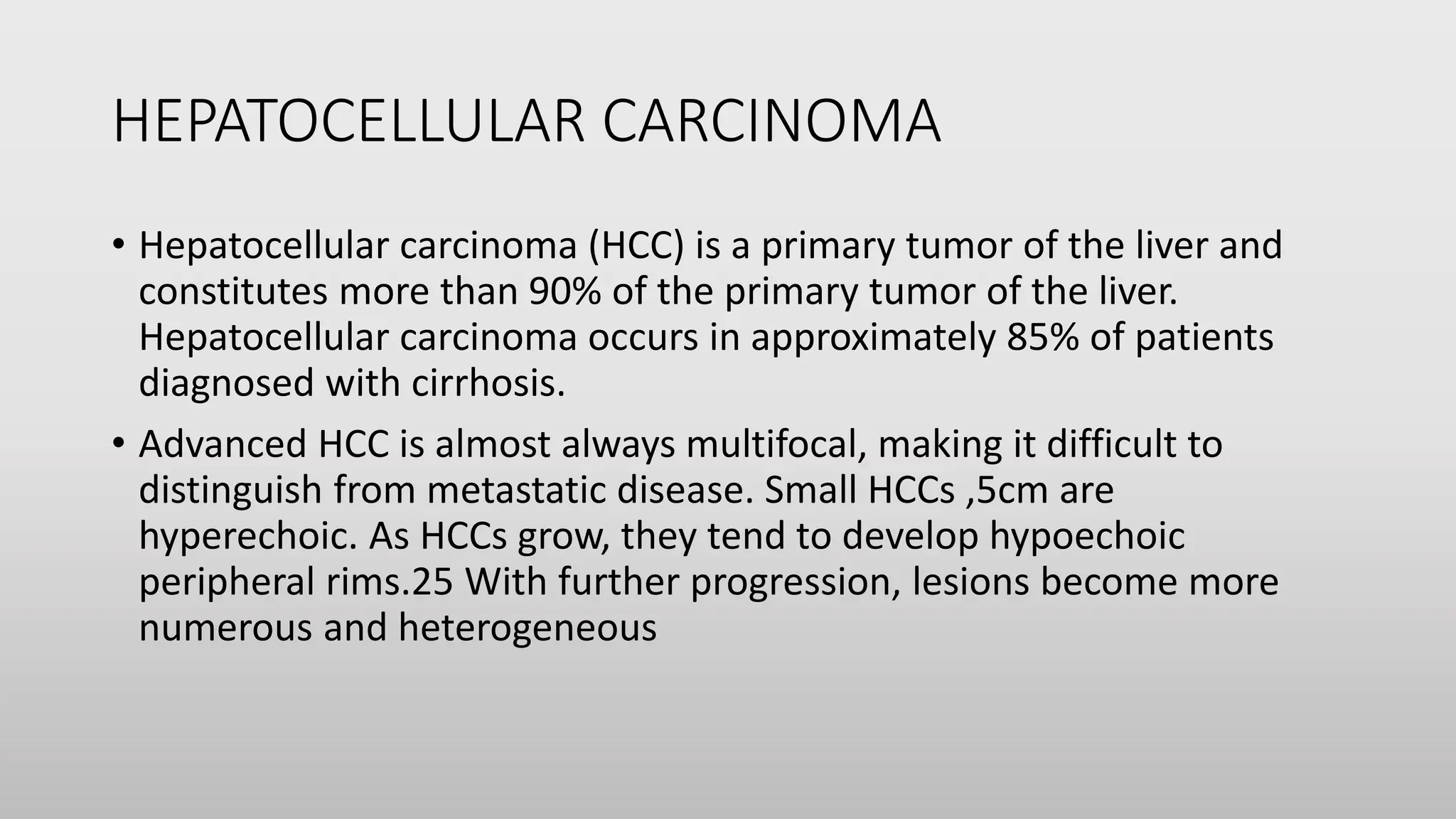DIFFUSE LIVER DISEASES AND THEIR APPEARANCE IN ULTRASOUND | PPTX