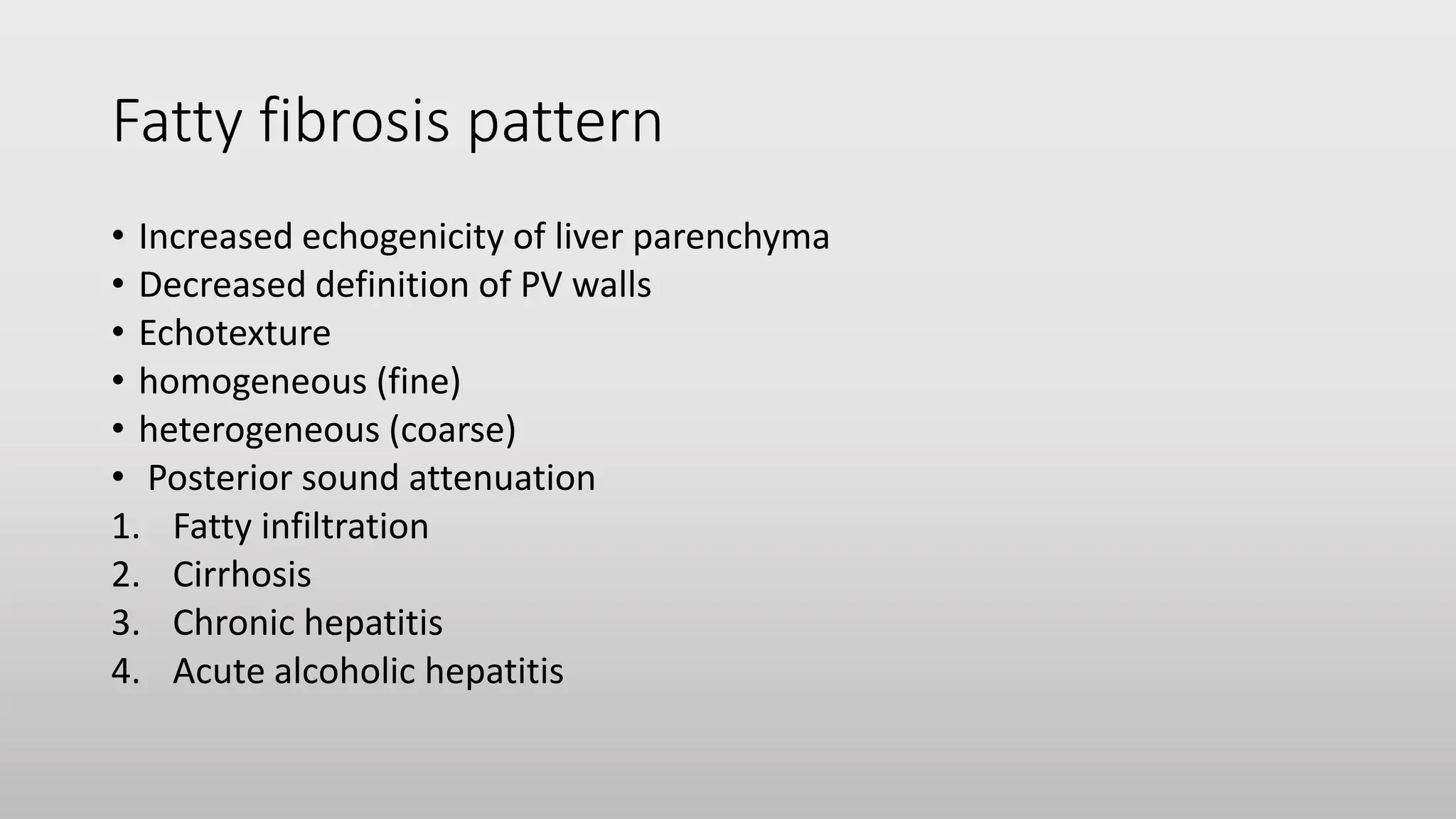 DIFFUSE LIVER DISEASES AND THEIR APPEARANCE IN ULTRASOUND | PPTX