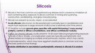 Radiological approach to Diffuse Lung Disease | PPTX