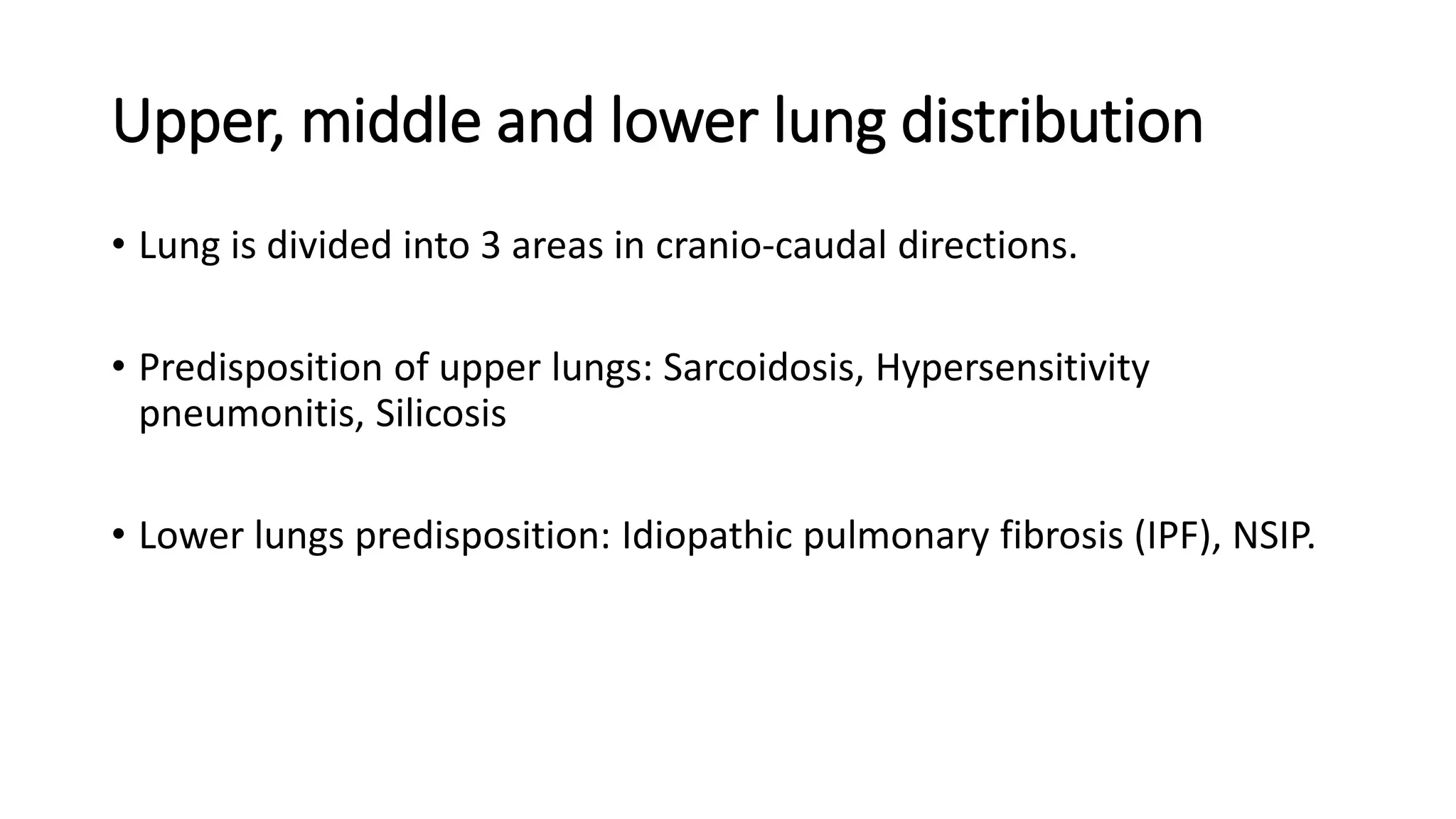 HRCT chest in Diffuse lung disease by Dr. Subash Pathak | PPT