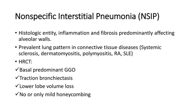 HRCT chest in Diffuse lung disease by Dr. Subash Pathak | PPT