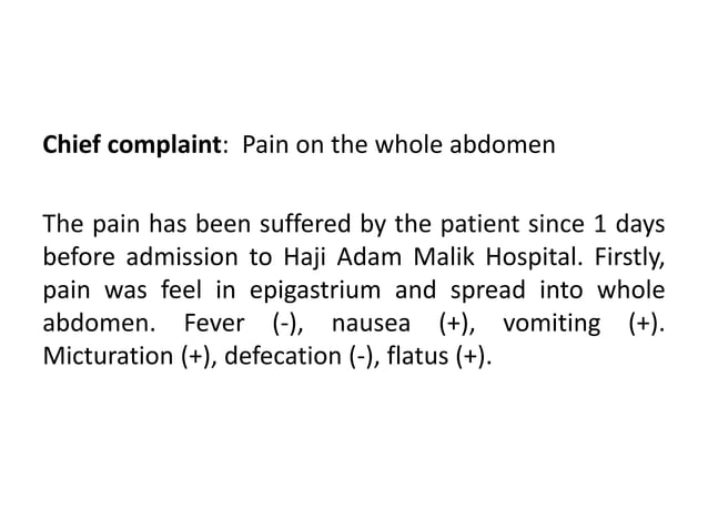 Diffuse peritonitis | PPT
